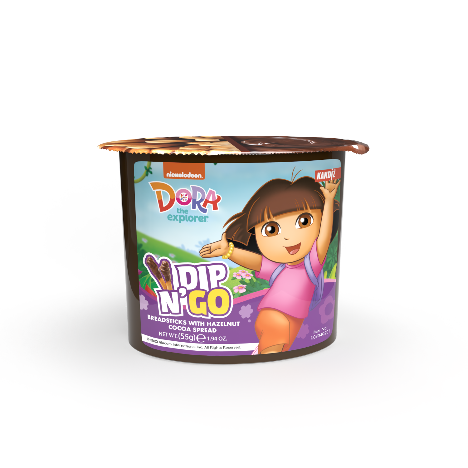 Dip N Go Nickelodeon - 24 x 55g