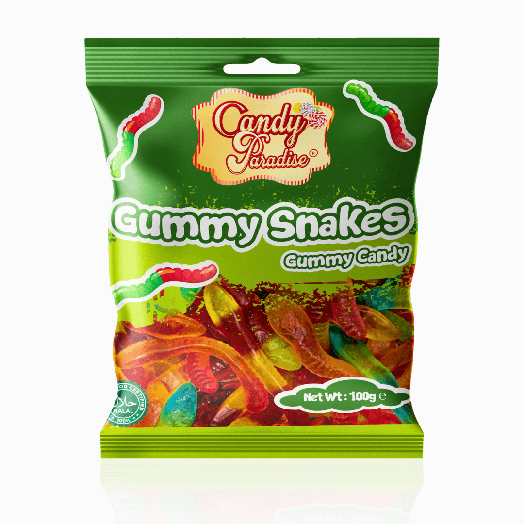 Candy Paradise Gummy snake - 12 x 100g
